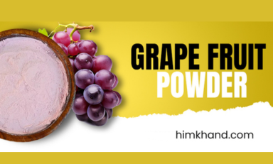Natural Grapes Powder for Cholesterol & Bone Health – Himkhand